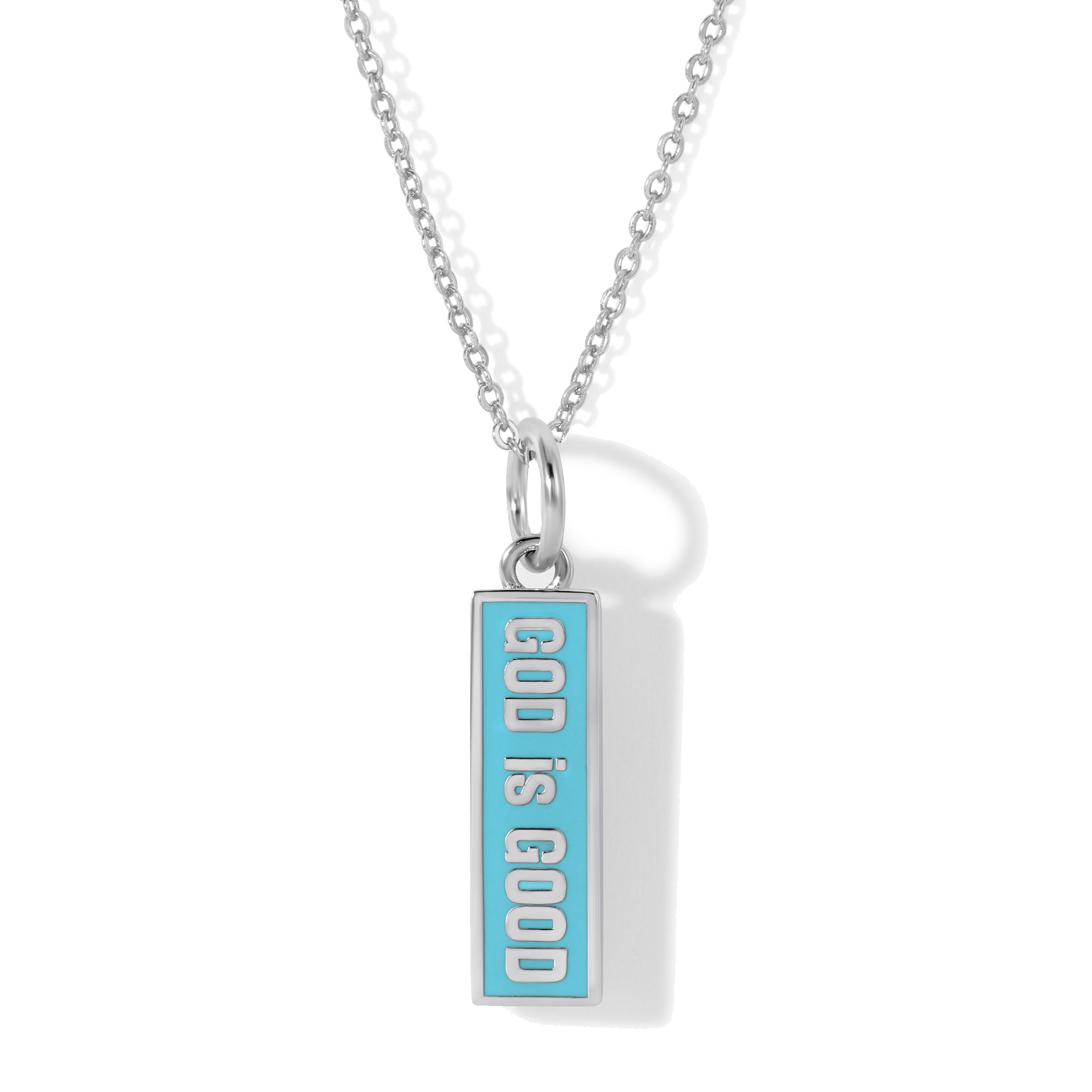 Sterling Silver God is Good Necklace – JewelMint